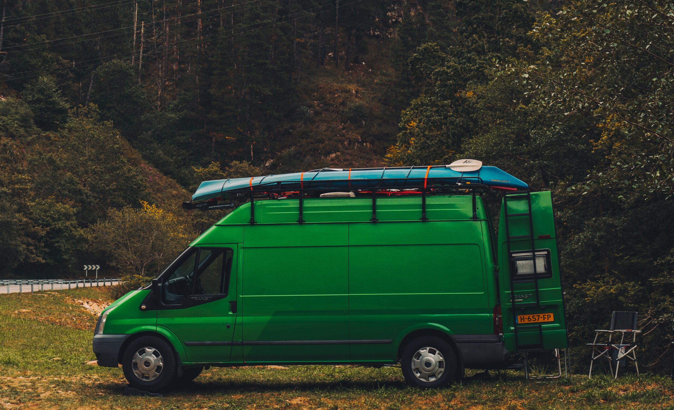 Exploring the Great Outdoors in a 4×4 Ford Transit Campervan ...